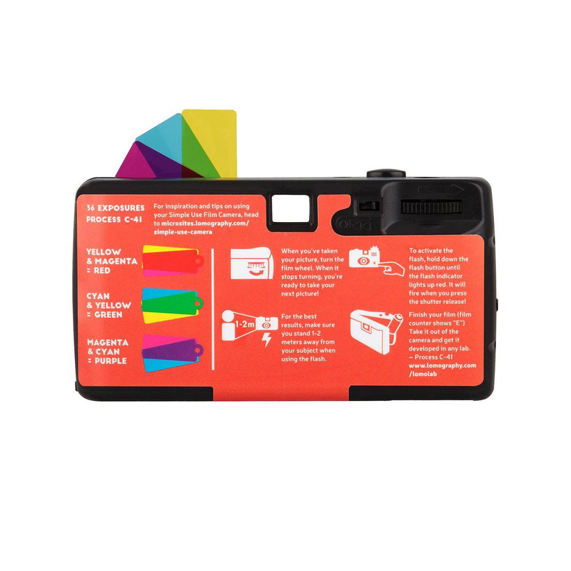 Lomography Simple Use Film Camera Color Negative Singapore - 8storeytree